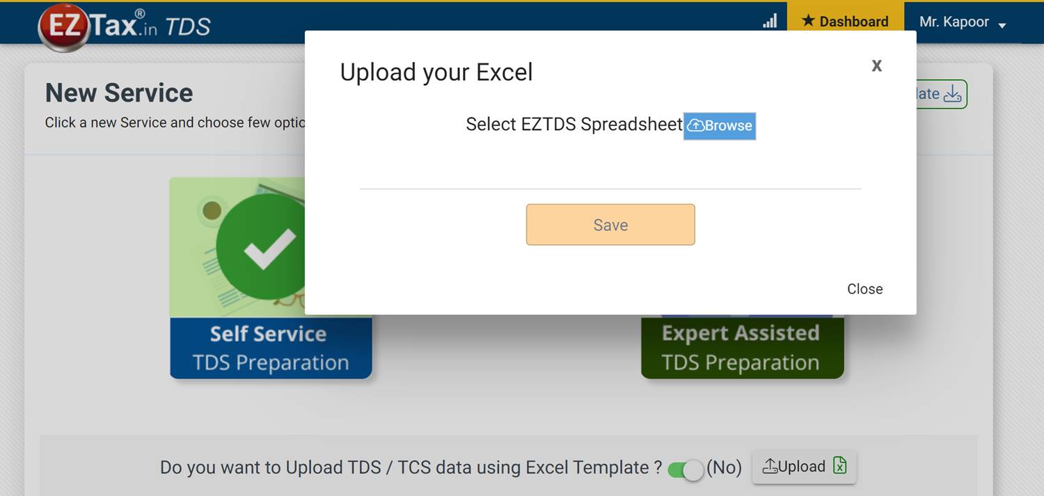Self Service TDS Return Preparation & Filing | EZTax®