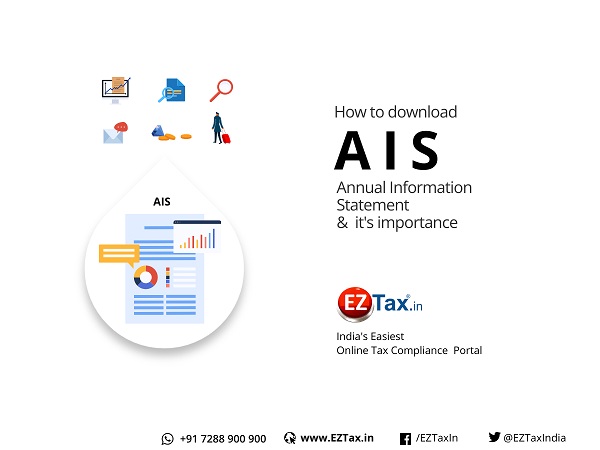 How To Download Income Tax Portal AIS Statement EZTax 